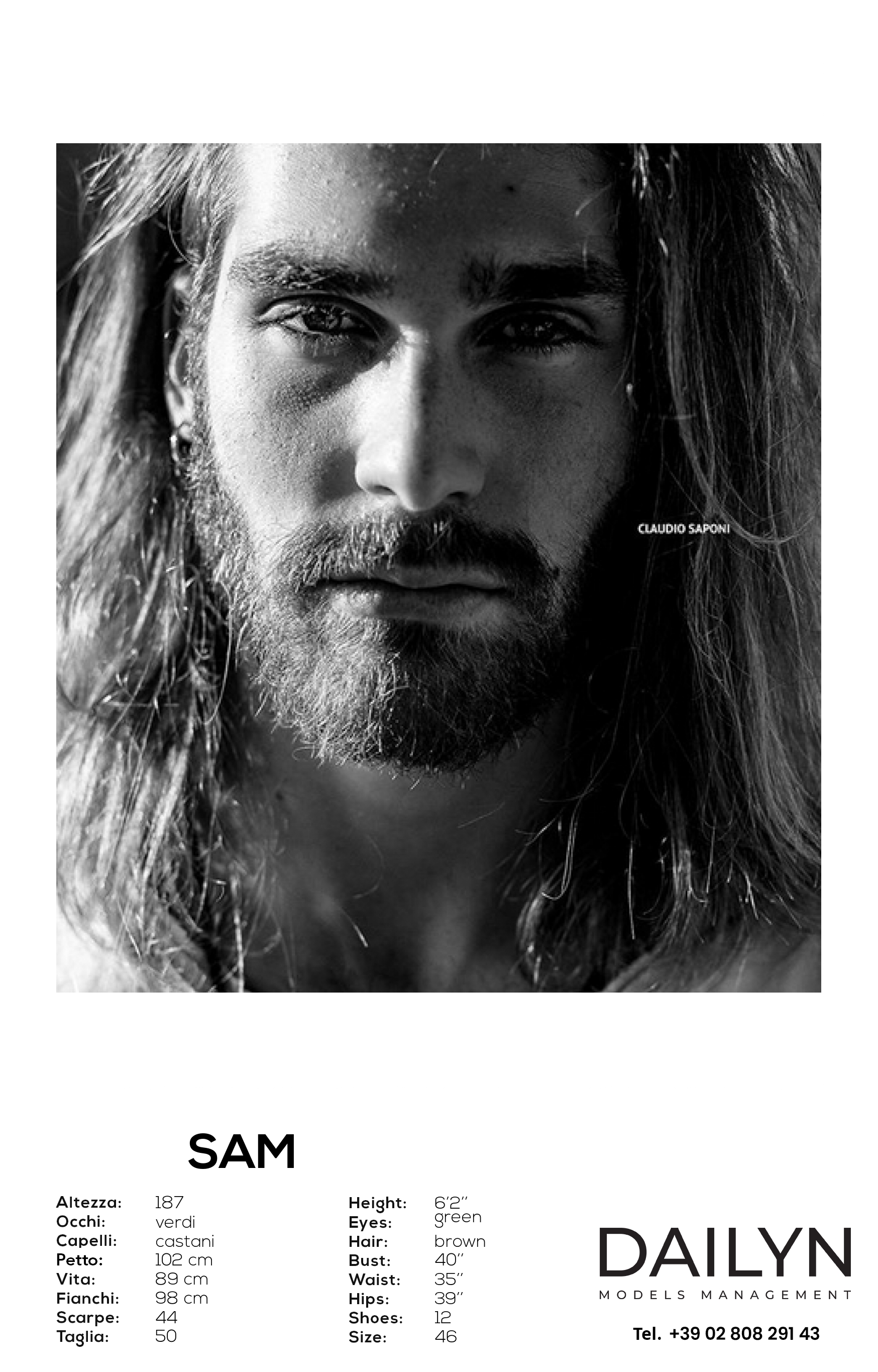 Sam modello Rimini hostess | DAILYN MODELS MANAGEMENT
