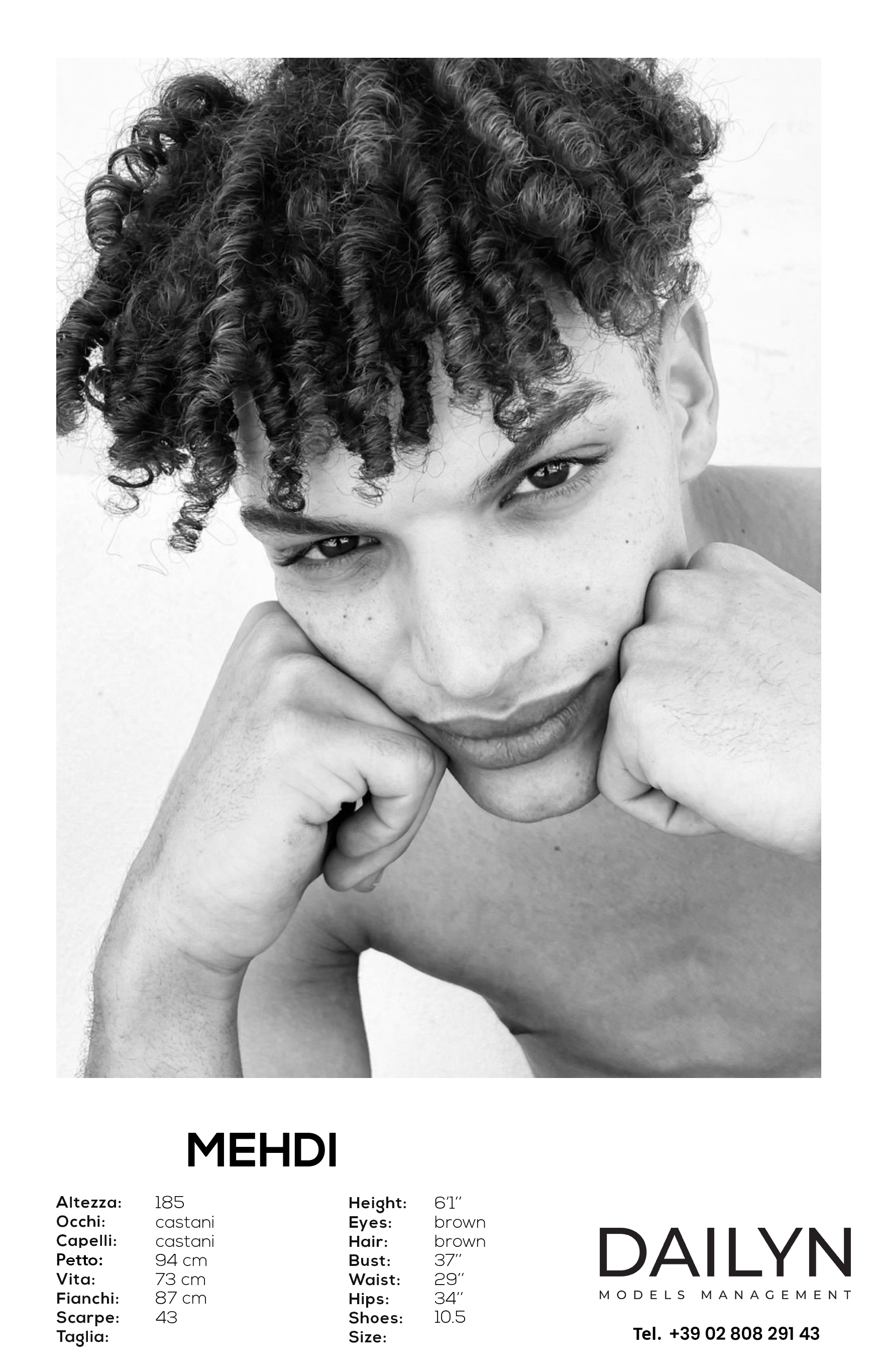 Mehdi modello Rimini hostess | DAILYN MODELS MANAGEMENT