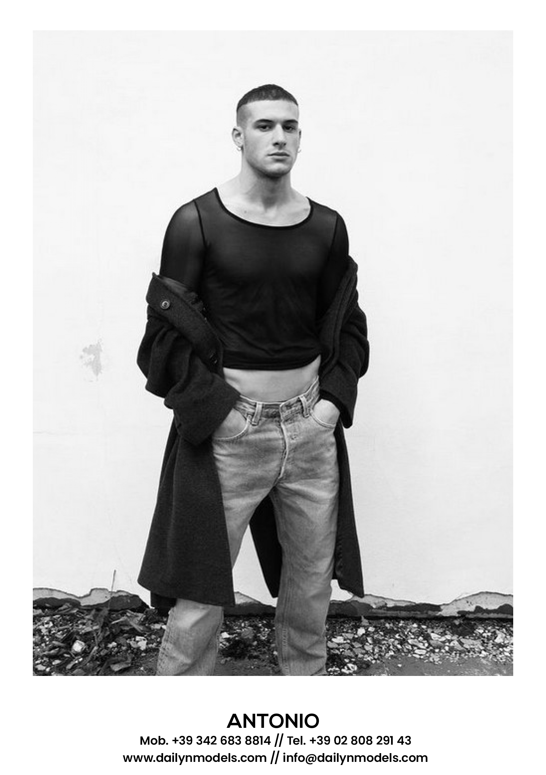 Antonio modello Aquila Roma hostess | DAILYN MODELS MANAGEMENT